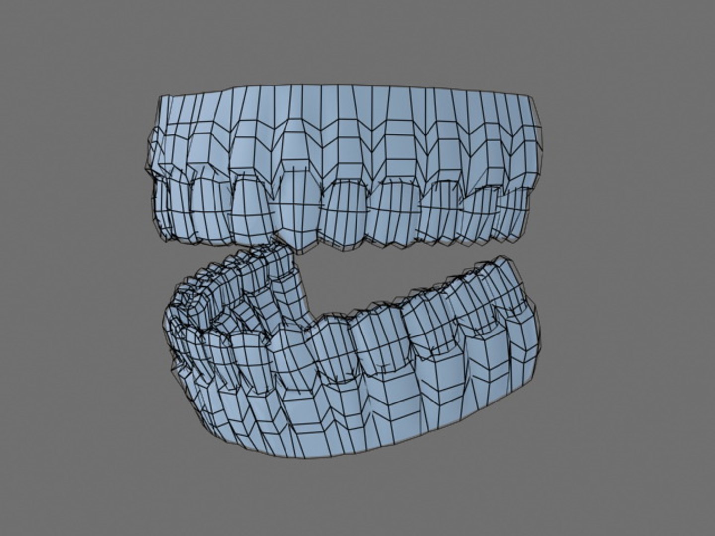Human Teeth 3d Model