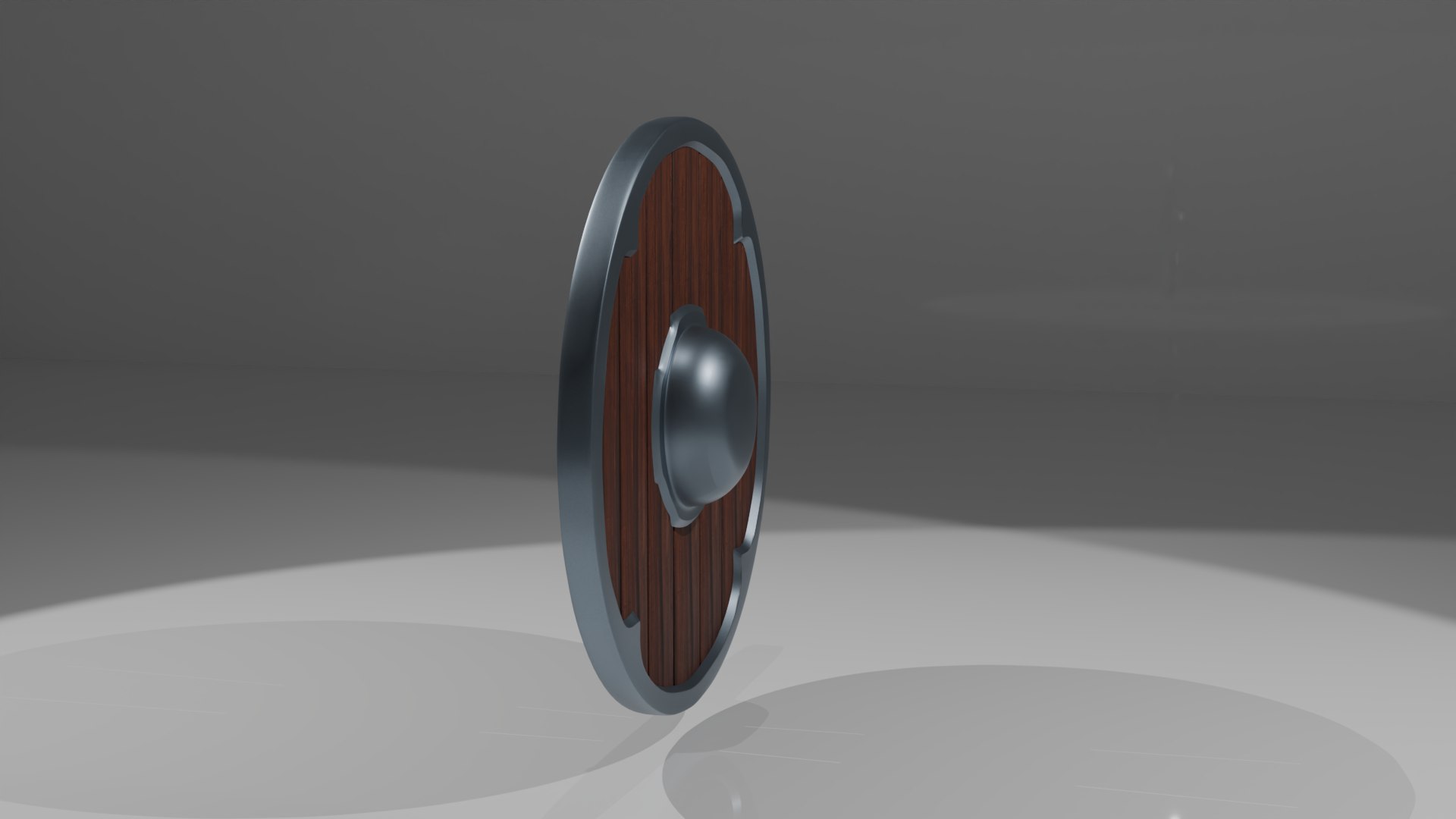 Low Poly Round Shield 3D Model - TurboSquid 2380396