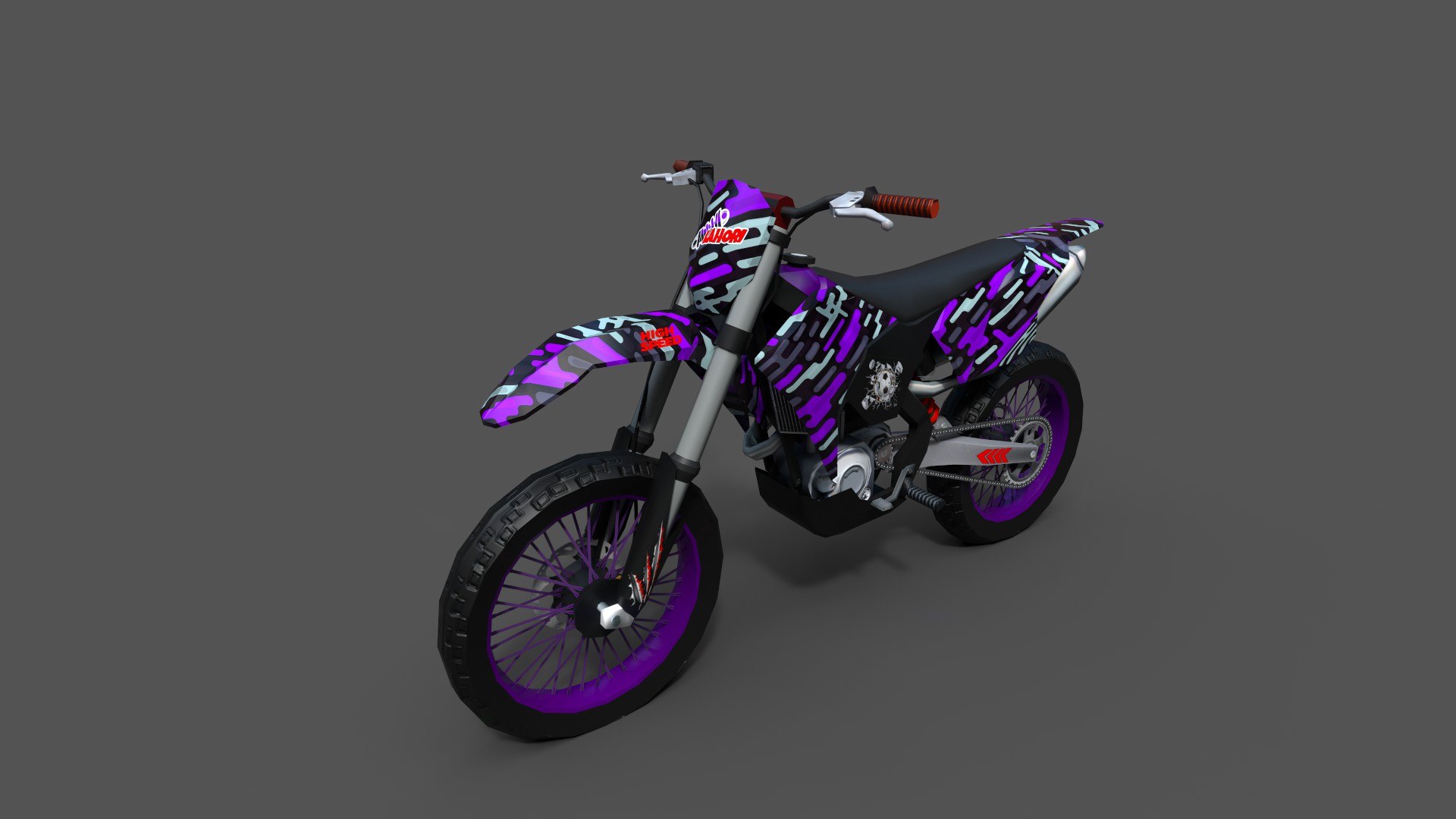 3D Dirt Bike X5 3D Low Poly Model With 4k PBR Texture - TurboSquid 2182099