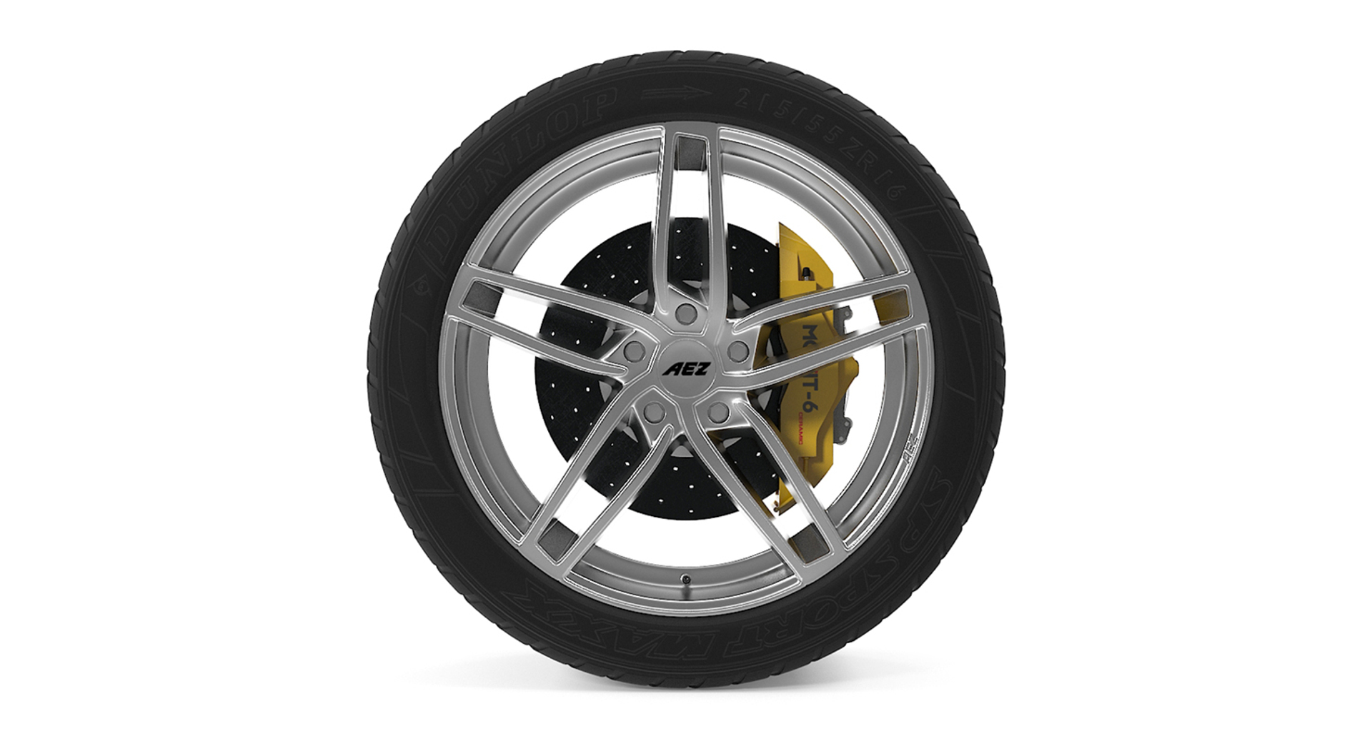 3d Aez Genua Disk Car Wheel