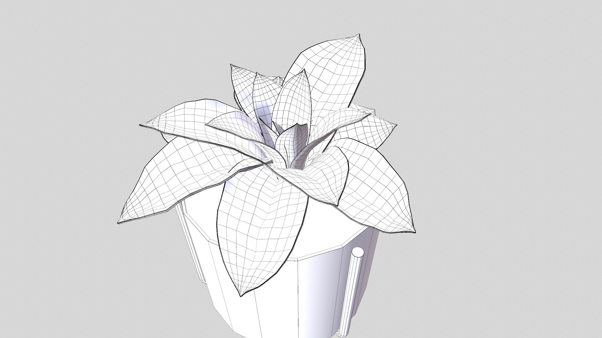 3D HOME DECOR Flower Basket - TurboSquid 2339446