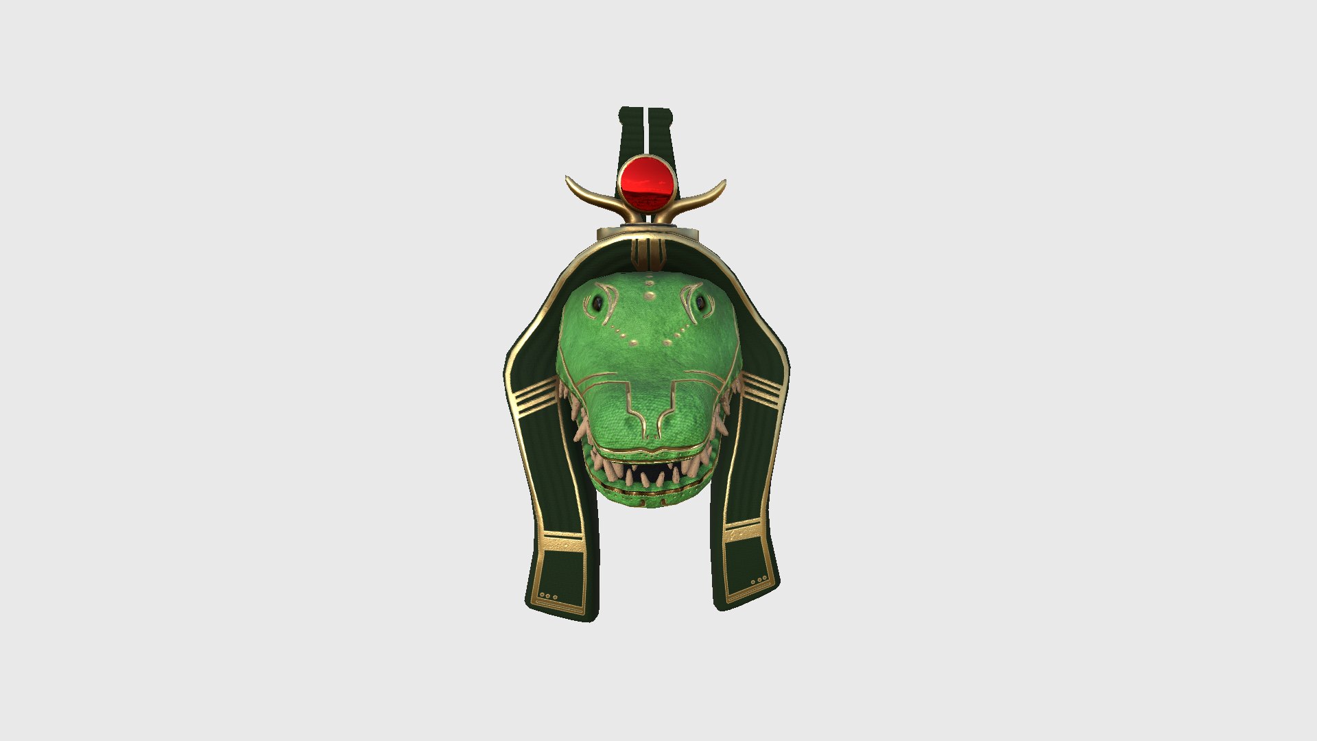 Sobek Mask A09 - Egyptian Gods Character Clothing 3D Model - TurboSquid ...
