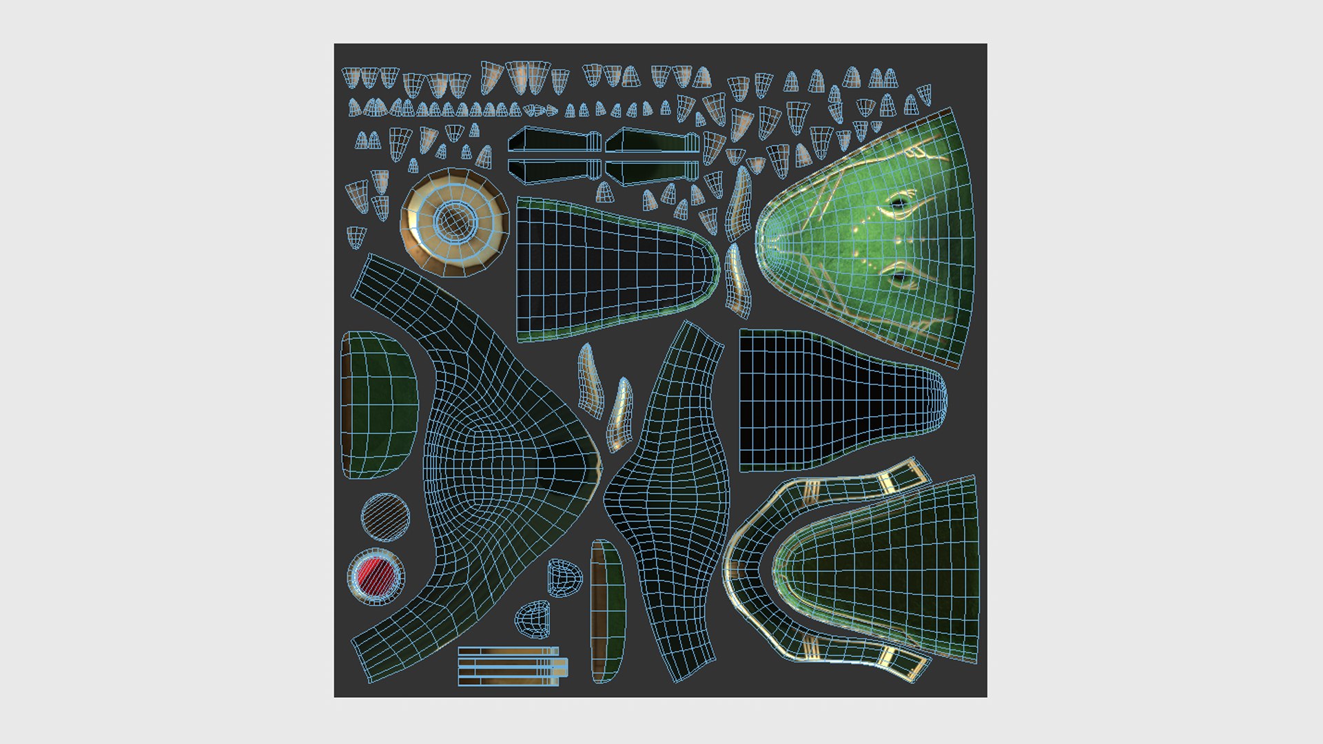 Sobek Mask A09 - Egyptian Gods Character Clothing 3D Model - TurboSquid ...