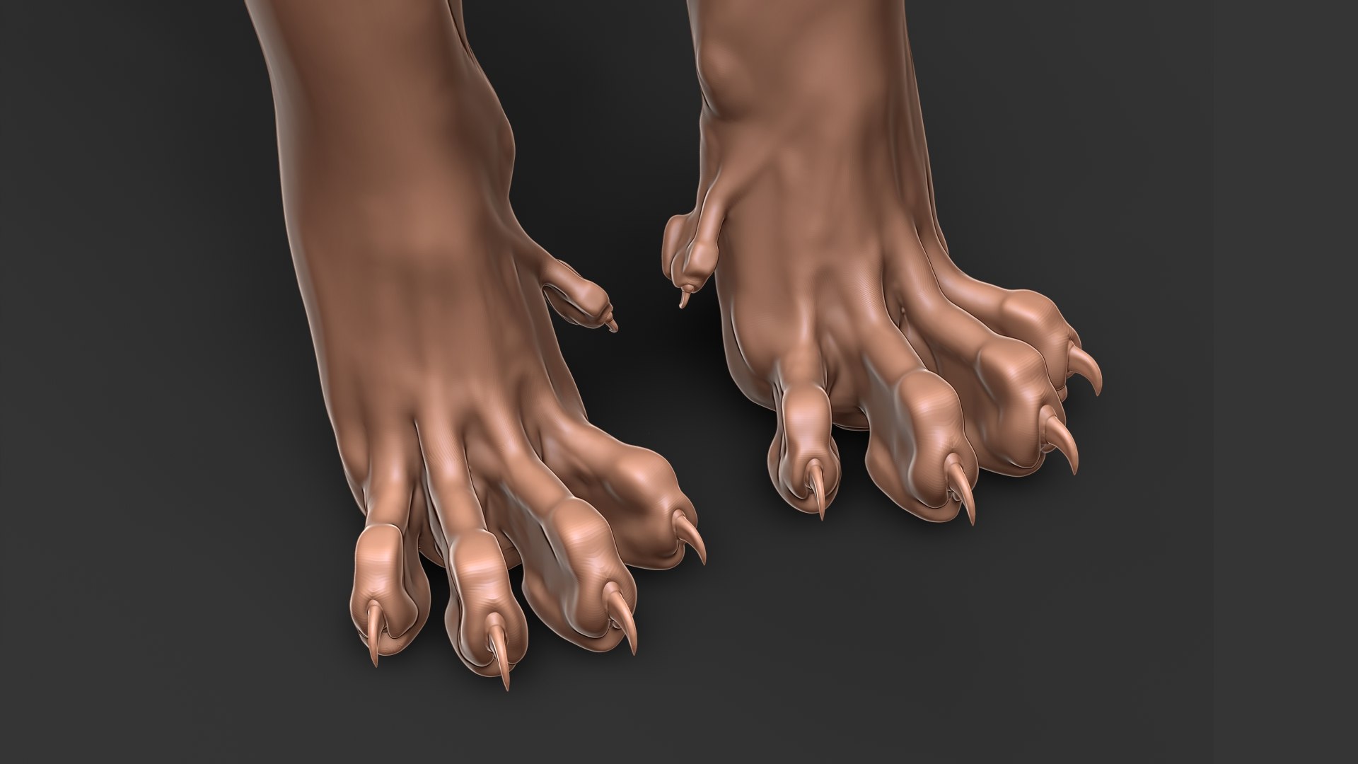 Ocelot Cat Primary Forms Zbrush Sculpt 3D Model - TurboSquid 1817906