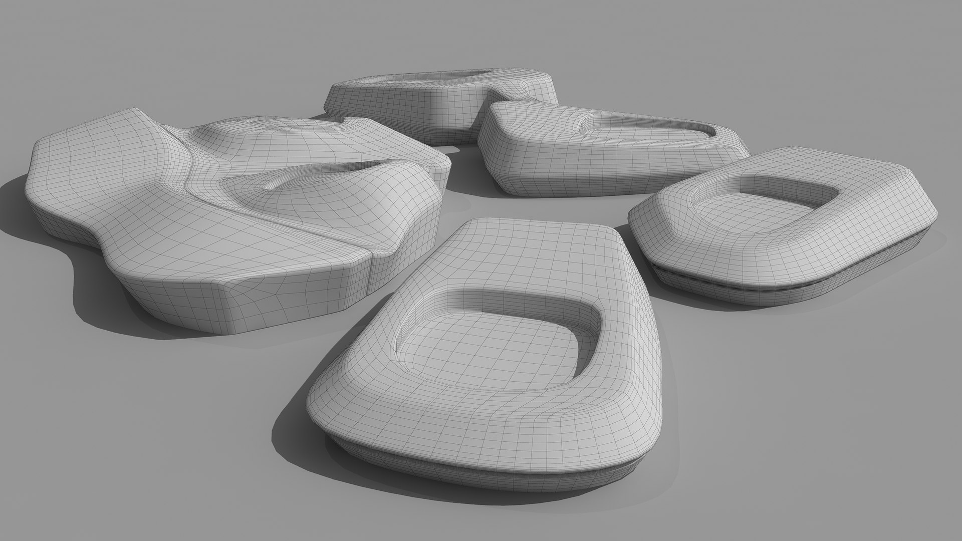 0110 - Organic Building 3D Model - TurboSquid 2236133