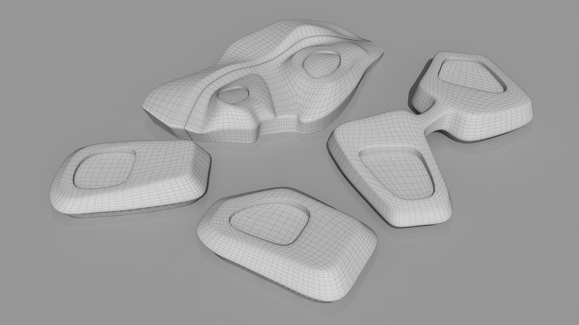 0110 - Organic Building 3D Model - TurboSquid 2236133