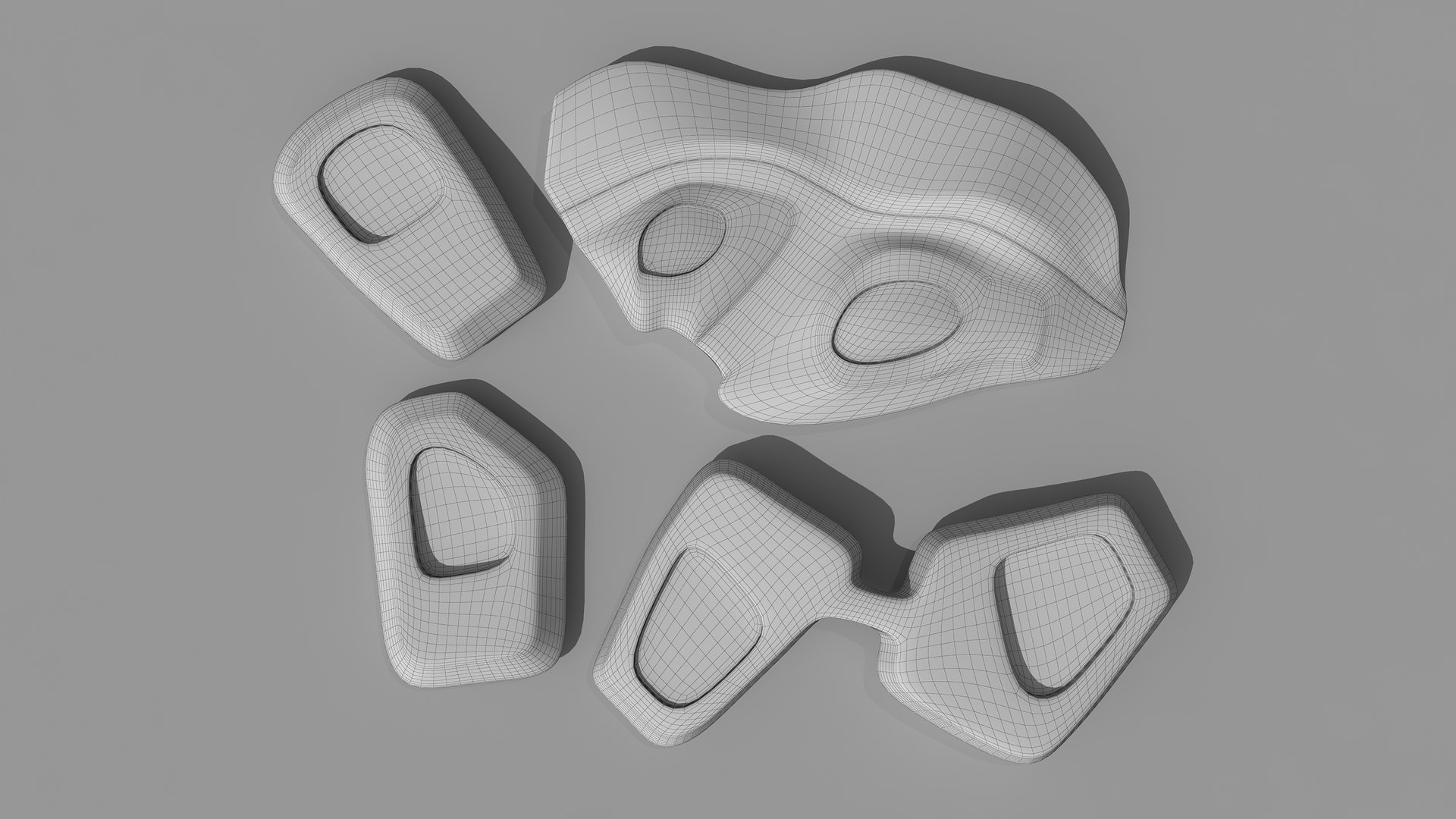 0110 - Organic Building 3D Model - TurboSquid 2236133
