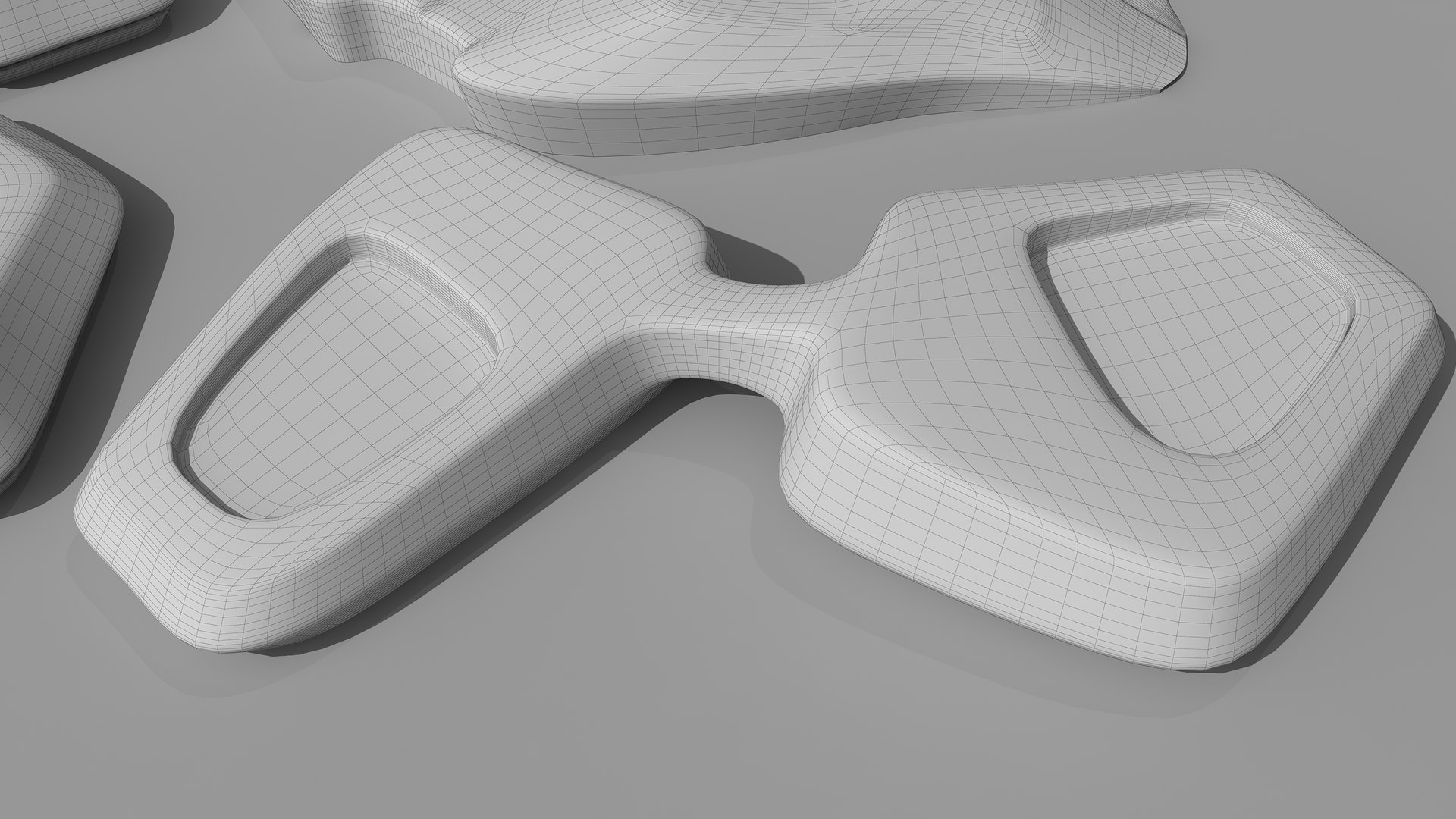 0110 - Organic Building 3D Model - TurboSquid 2236133