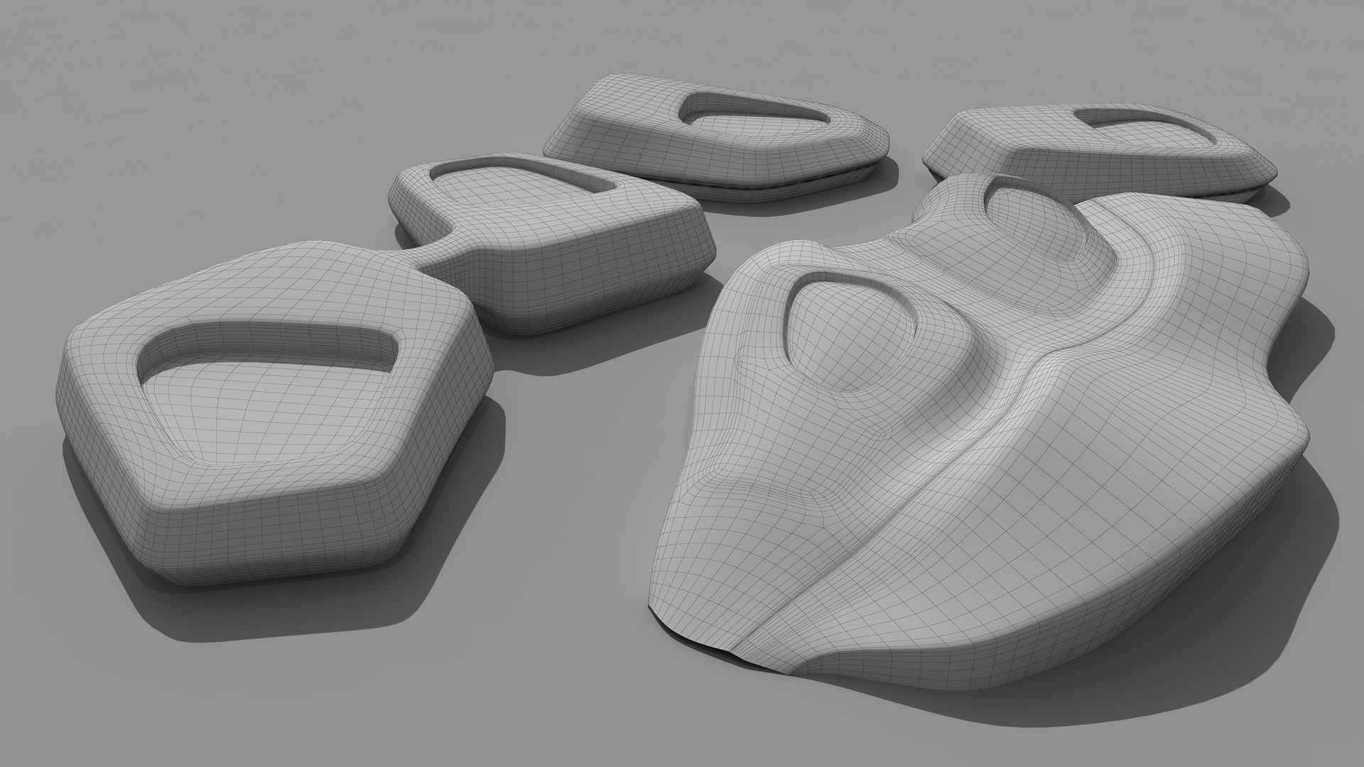 0110 - Organic Building 3D Model - TurboSquid 2236133