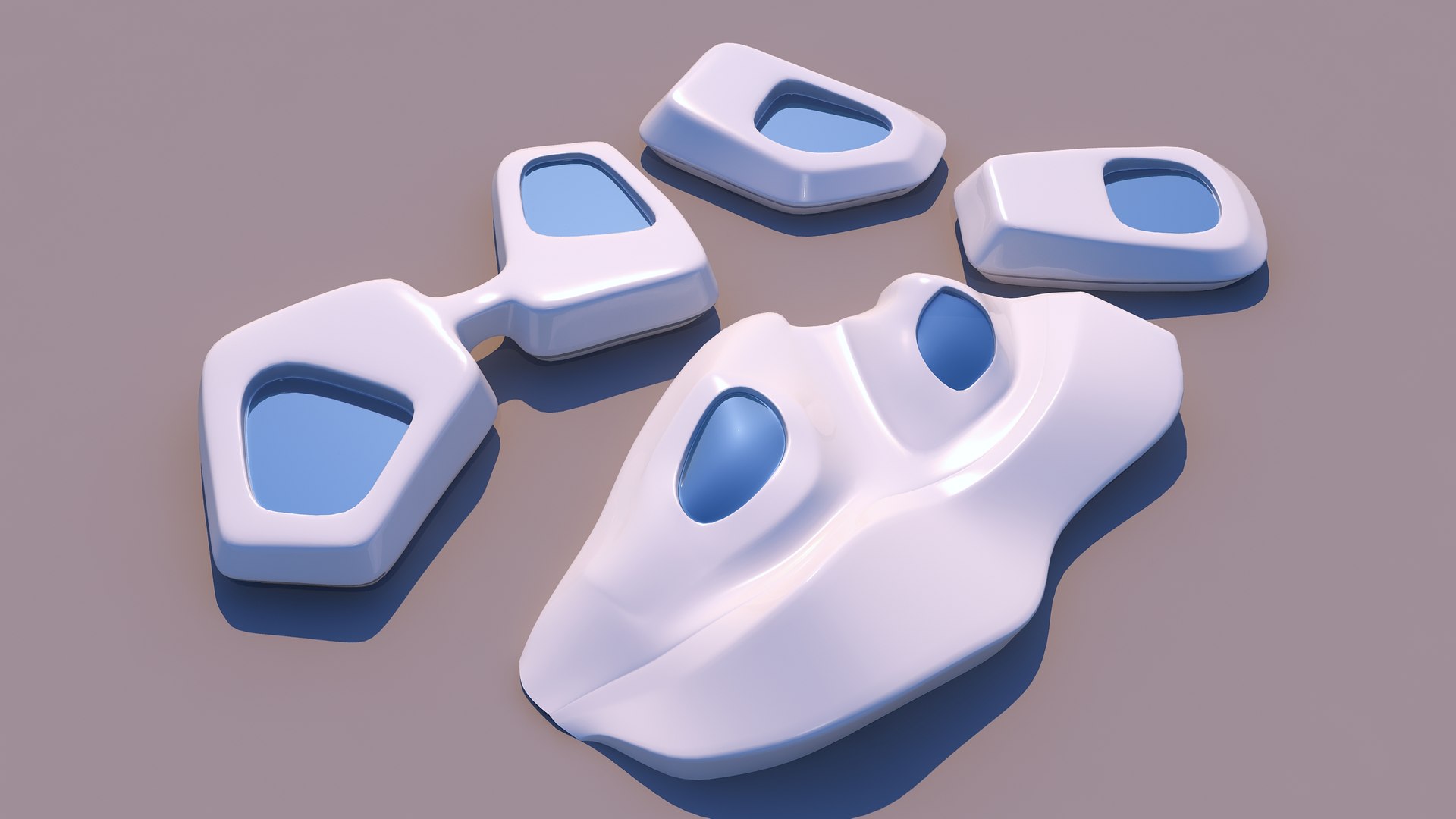 0110 - Organic Building 3D Model - TurboSquid 2236133