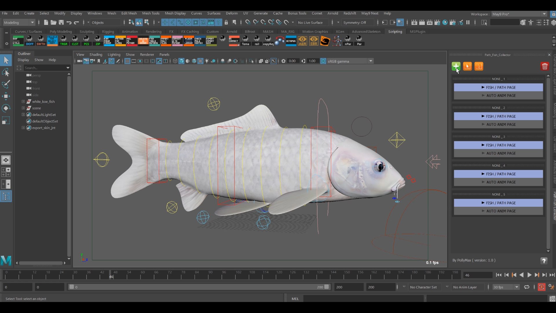 Free MAYA Path Fish Collector 3D - TurboSquid 1937134