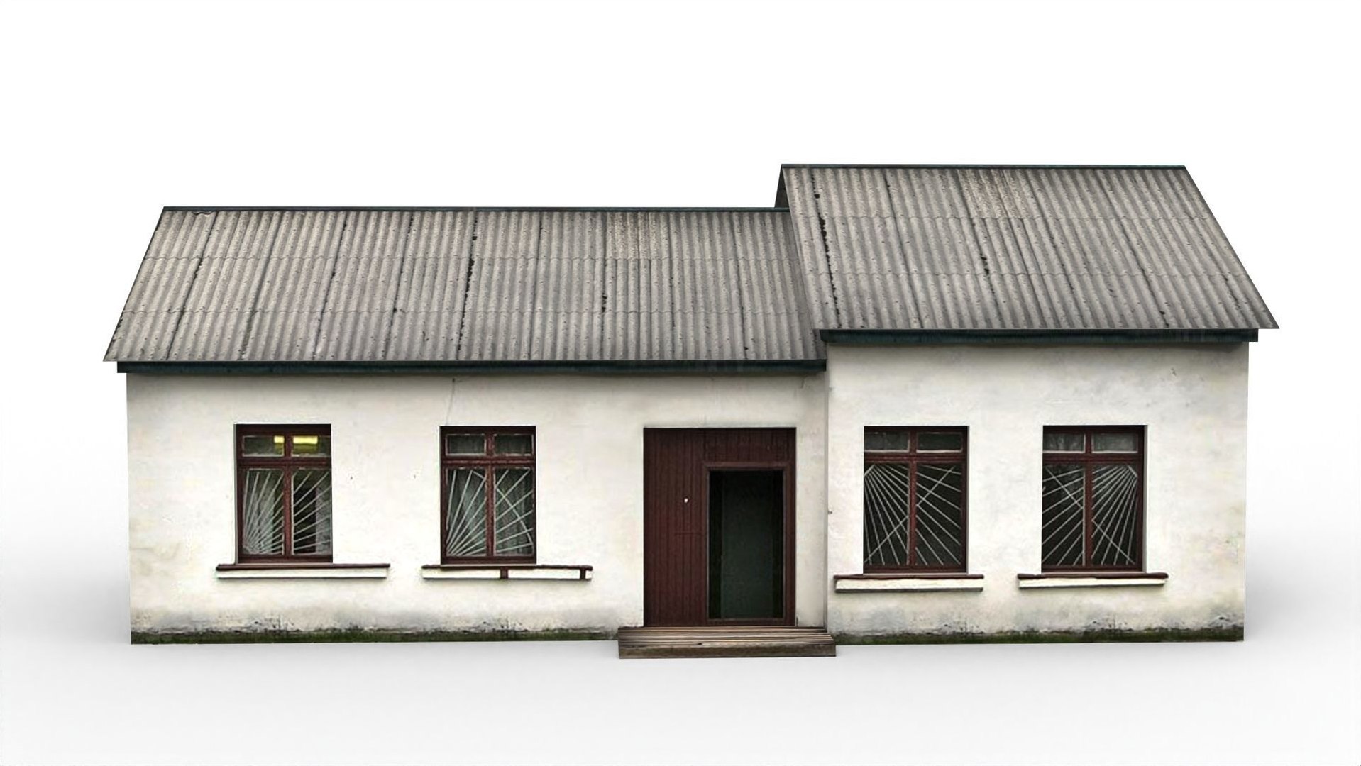 3D Old Building Model - TurboSquid 1727451
