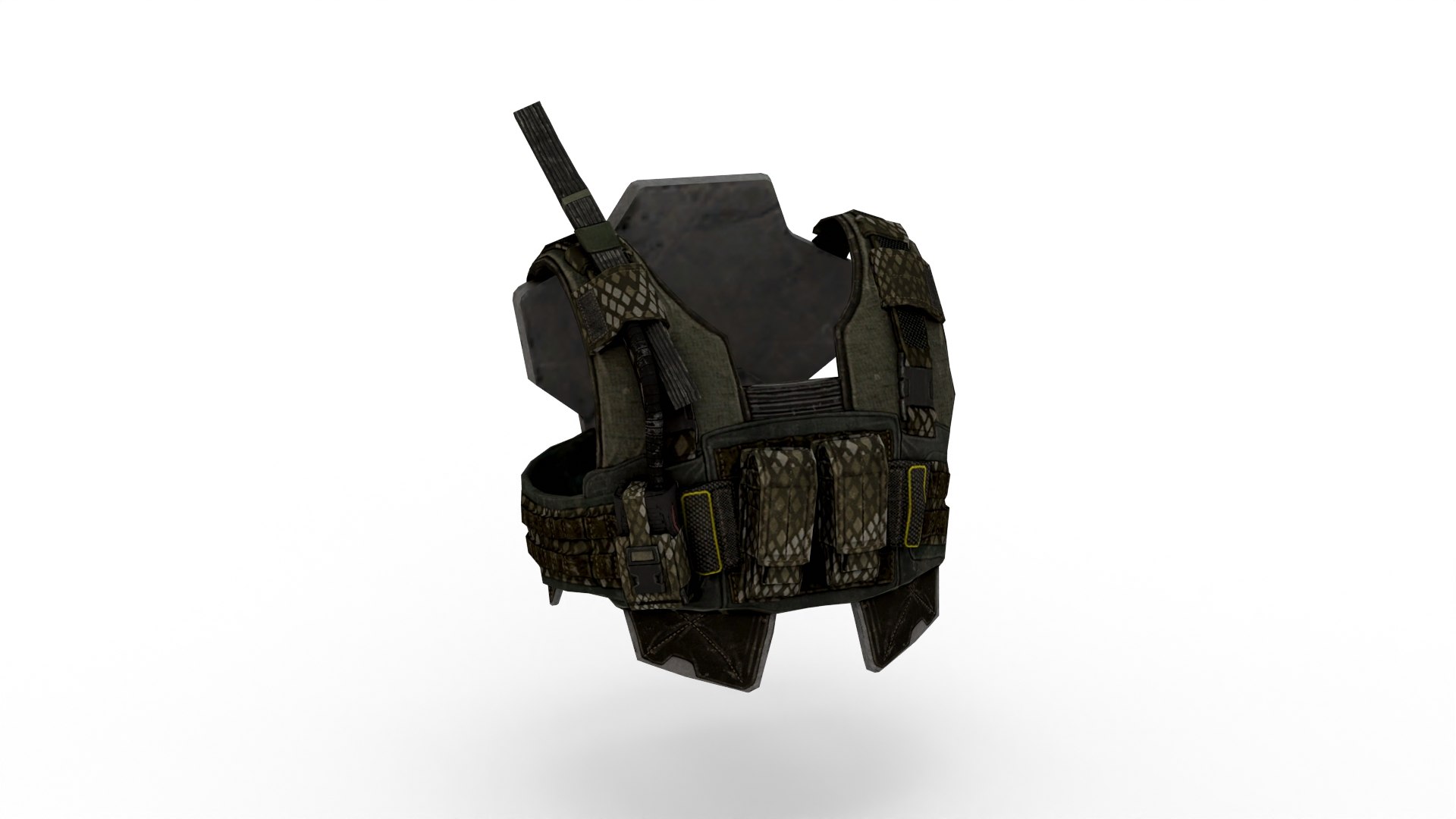 3D Combat Vest 3D Model - TurboSquid 2217592