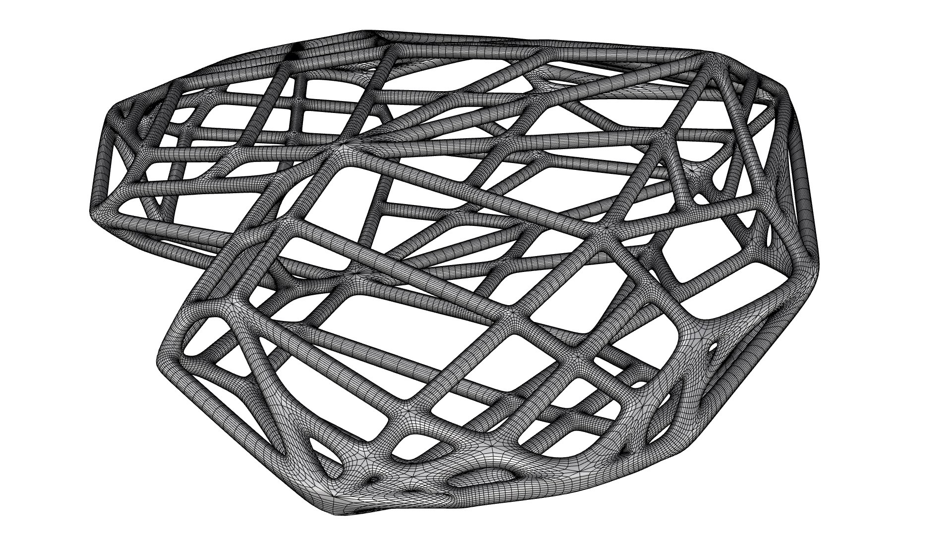 Parametric Geometry Heart & Cubic Sculptures 3D - TurboSquid 2425429