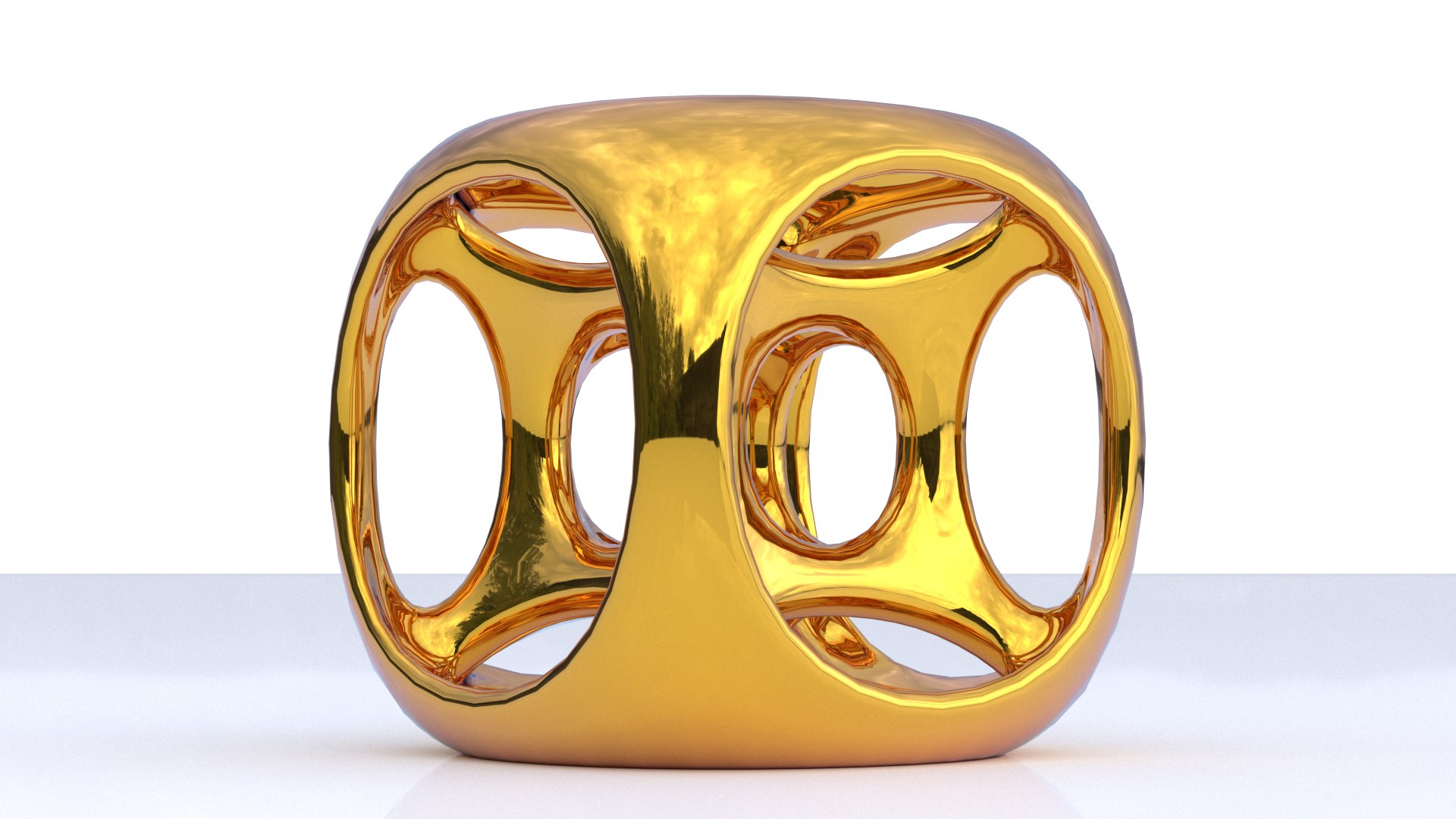 Parametric Geometry Heart & Cubic Sculptures 3D - TurboSquid 2425429