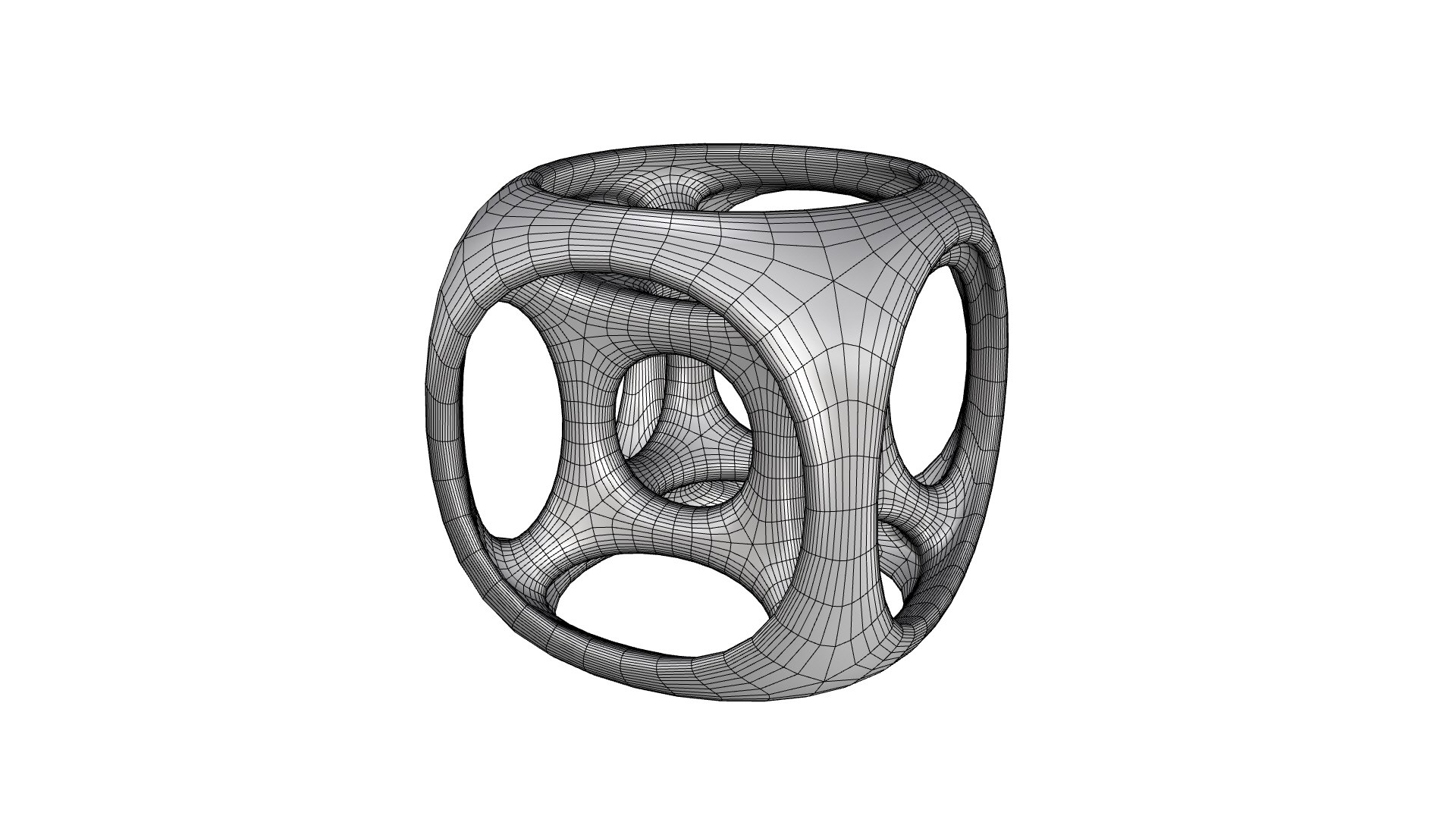Parametric Geometry Heart & Cubic Sculptures 3D - TurboSquid 2425429