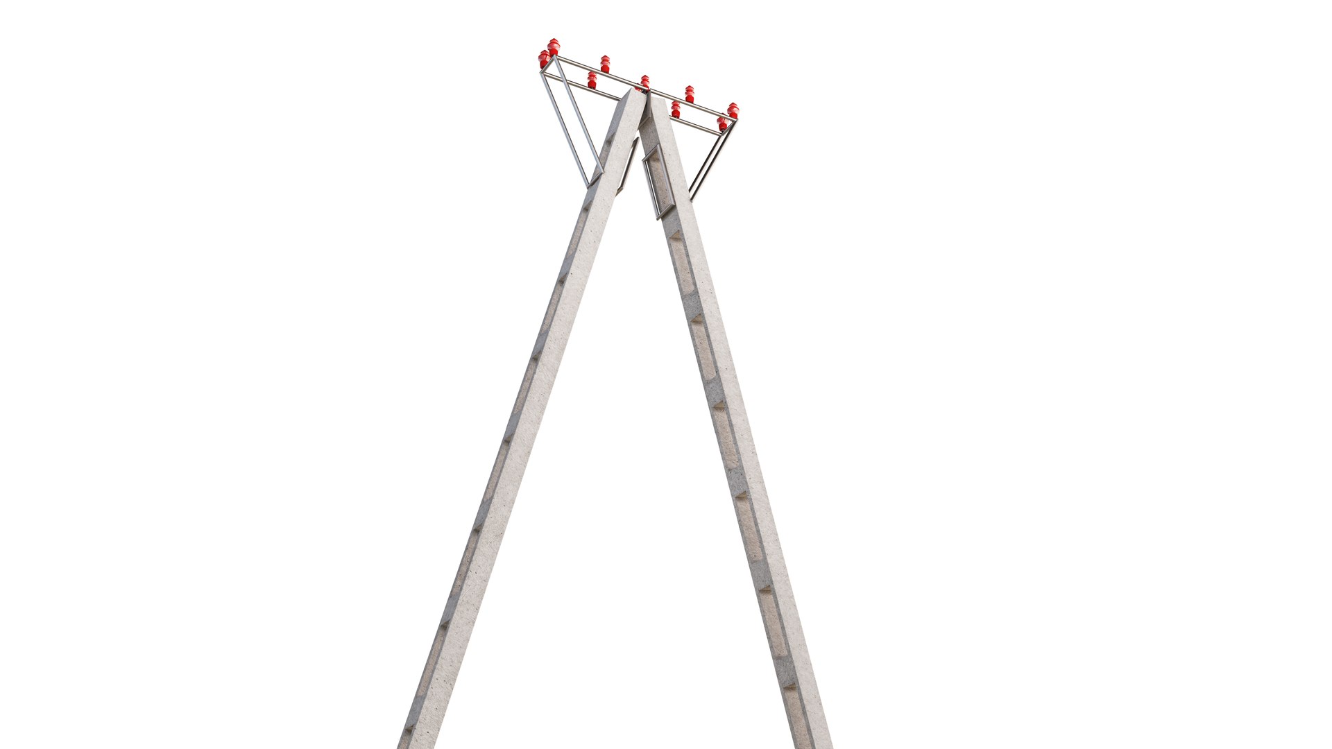 Electric Pole Type V 2 3D Model - TurboSquid 1737263