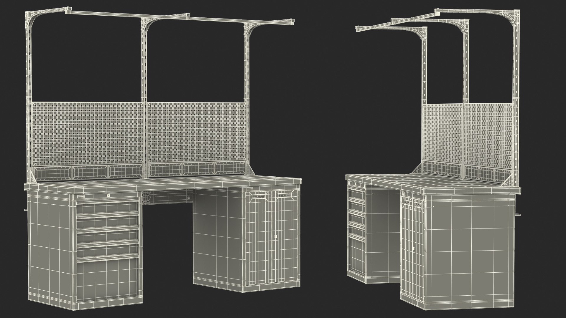 Garage Workbench Work Bench Model - TurboSquid 1690227