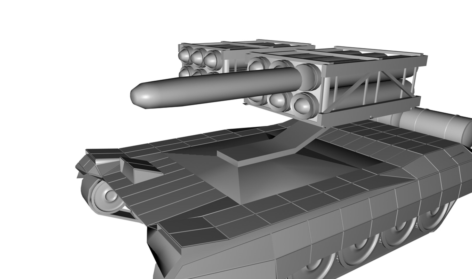 Free Tank Sam Site 3d Model