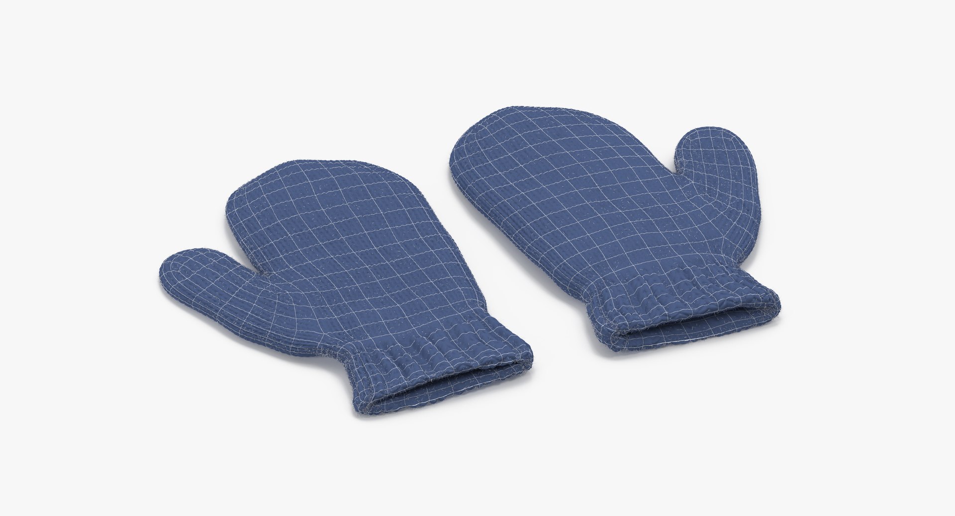 3d Mittens 02 Model