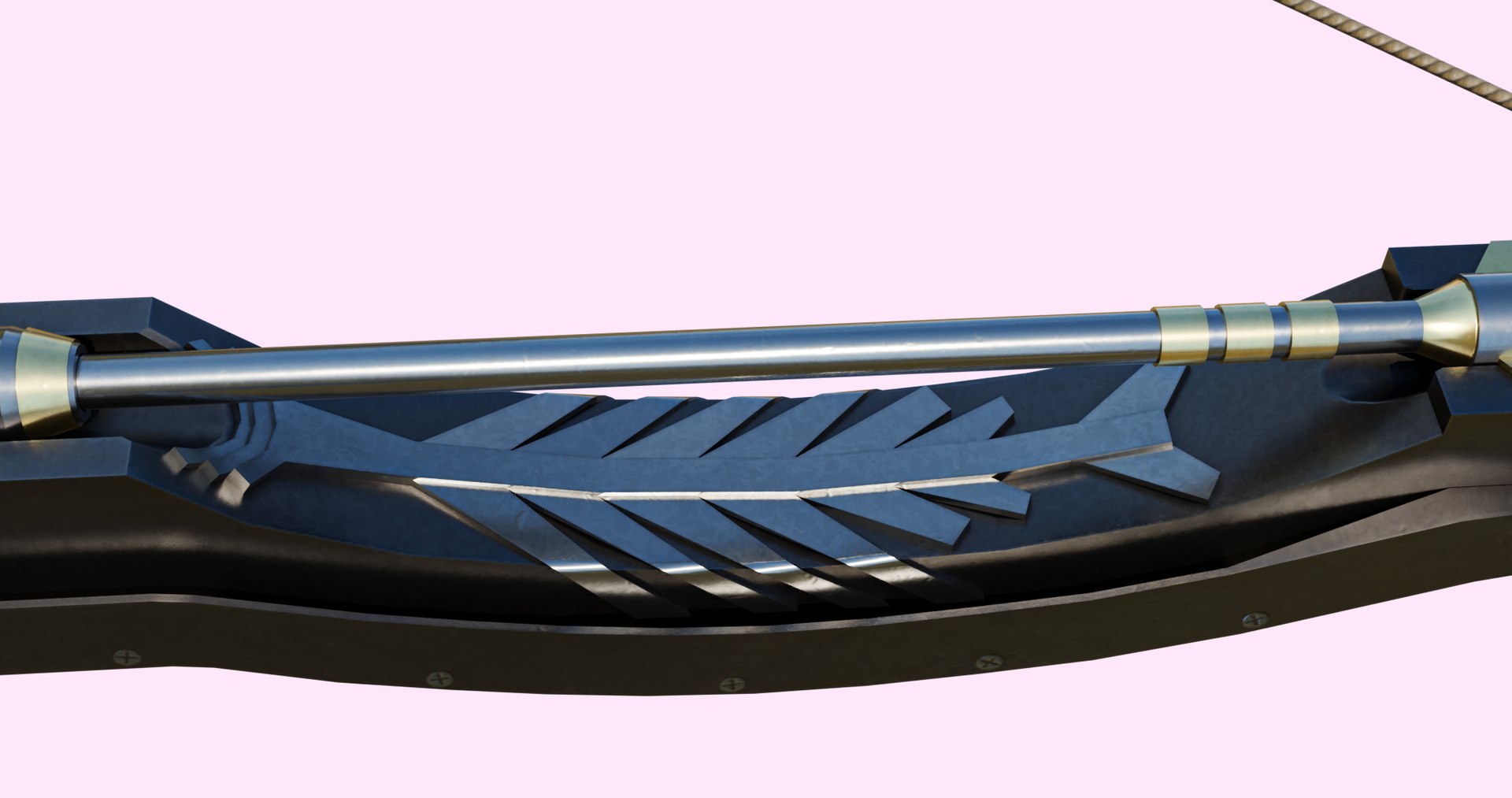 3D Crossbow Gun GameReady With PBR Unity Unreal Engine V-Ray Arnold ...