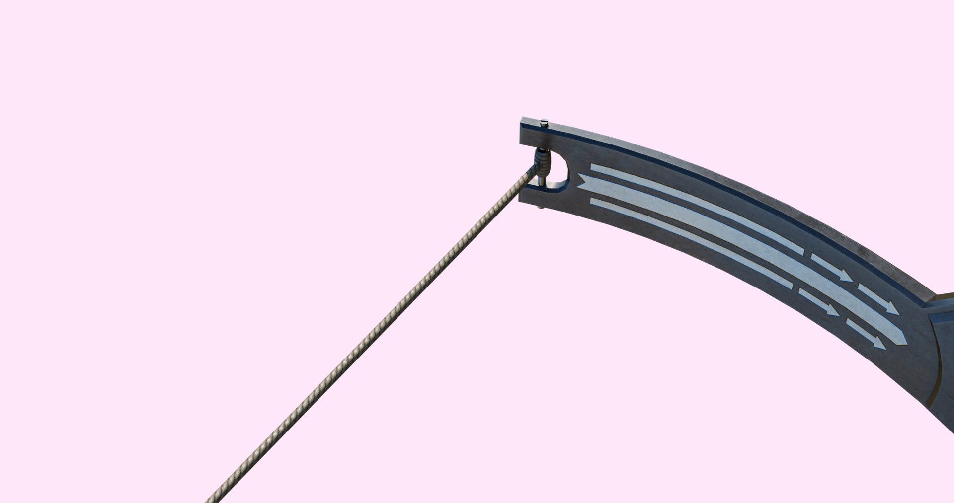 3D Crossbow Gun GameReady with PBR Unity Unreal Engine V-Ray Arnold ...