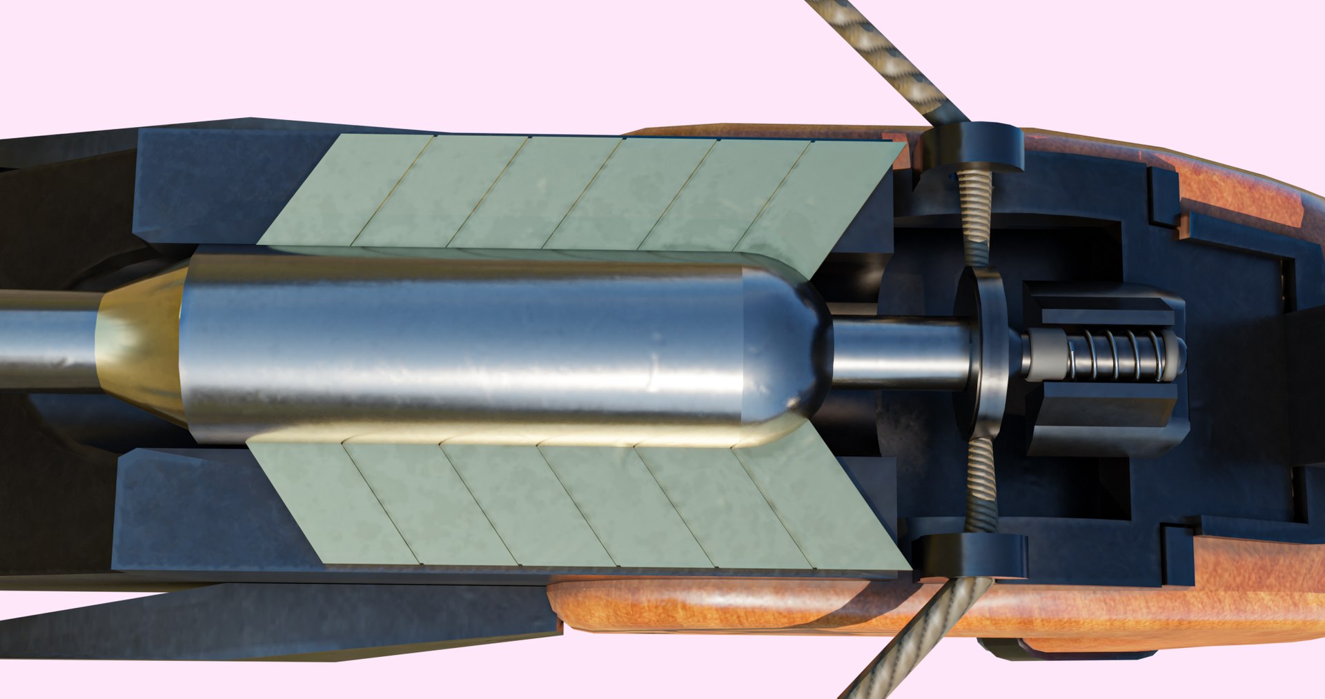 3D Crossbow Gun GameReady With PBR Unity Unreal Engine V-Ray Arnold ...