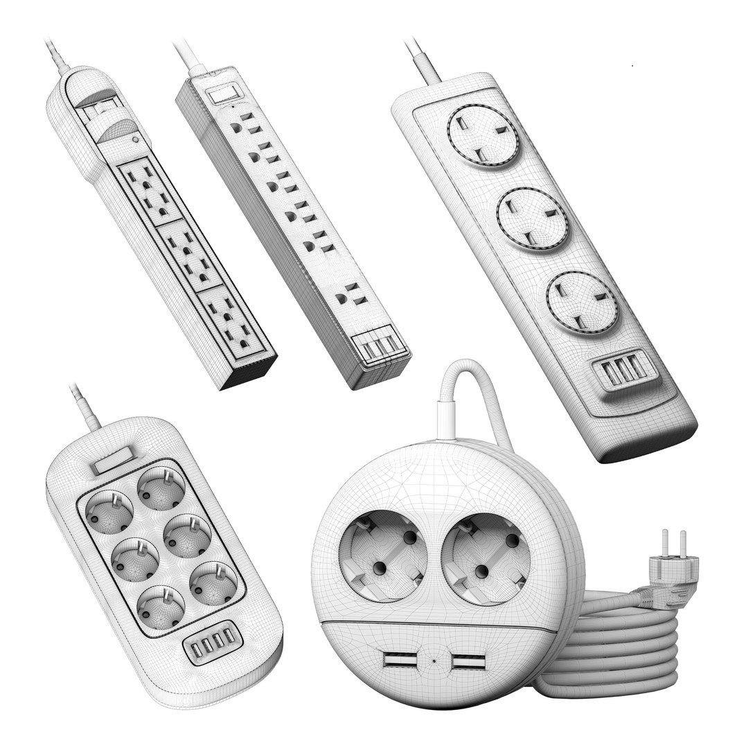 Power Plug Vol 04 Model - TurboSquid 1998358