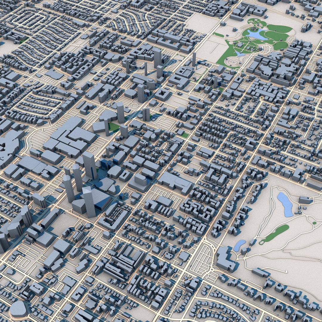 3D Phoenix City Arizona United States Map Model - TurboSquid 2315386