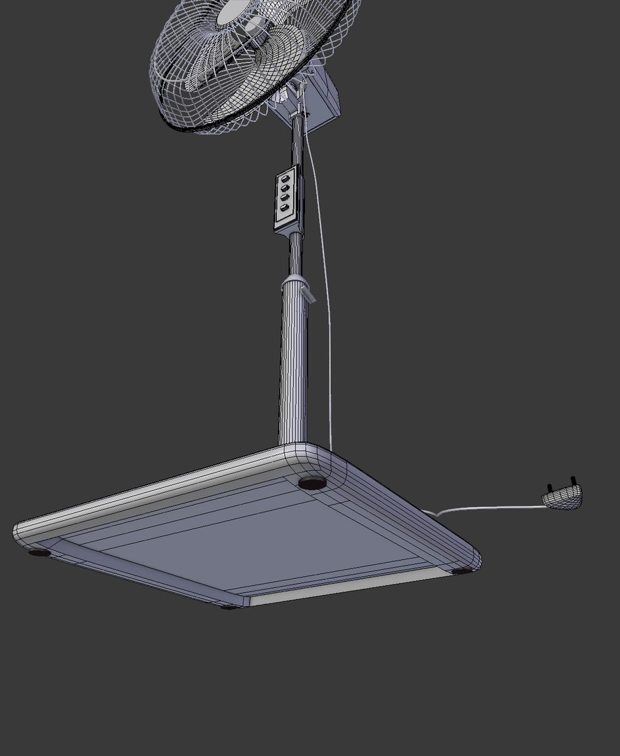 Floor Standing Fan 3D Model - TurboSquid 1319659