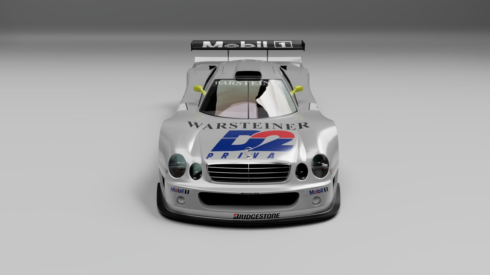 Mercedes-Benz CLK GTR 3D Model - TurboSquid 2396334