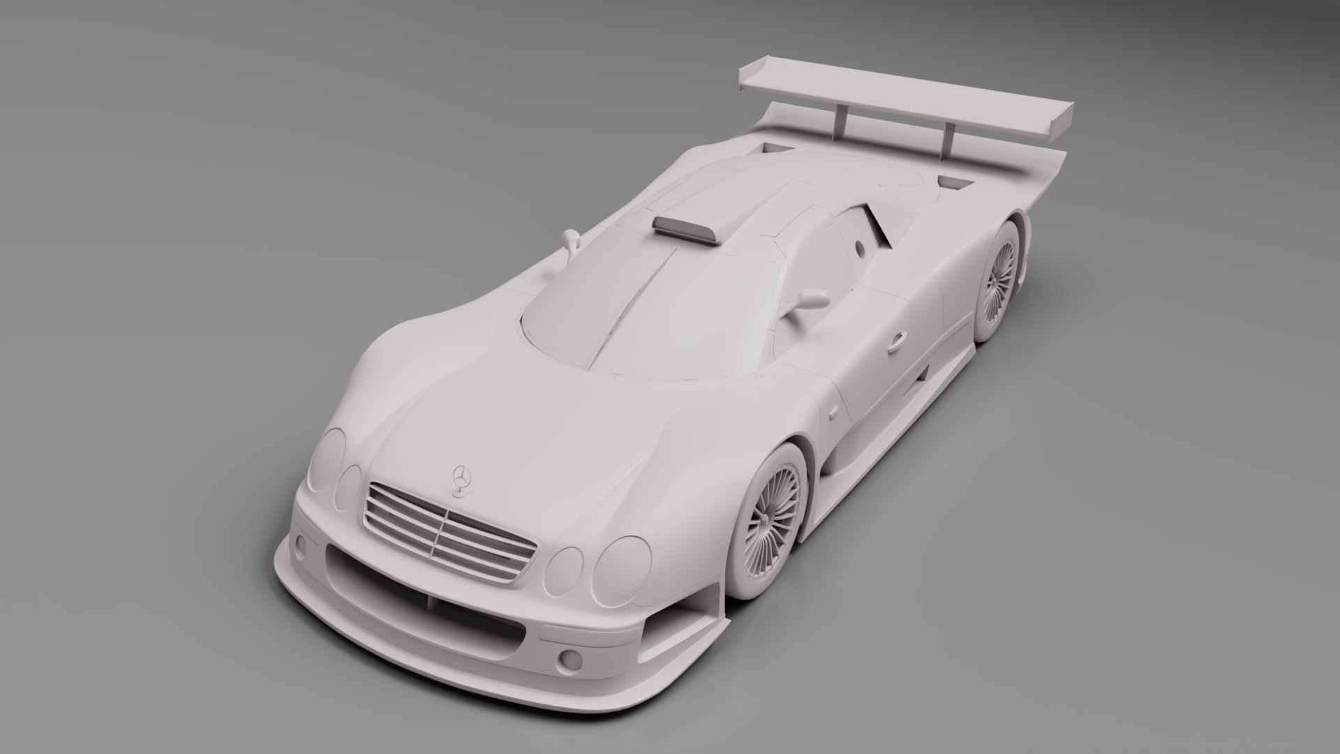 Mercedes-Benz CLK GTR 3D Model - TurboSquid 2396334