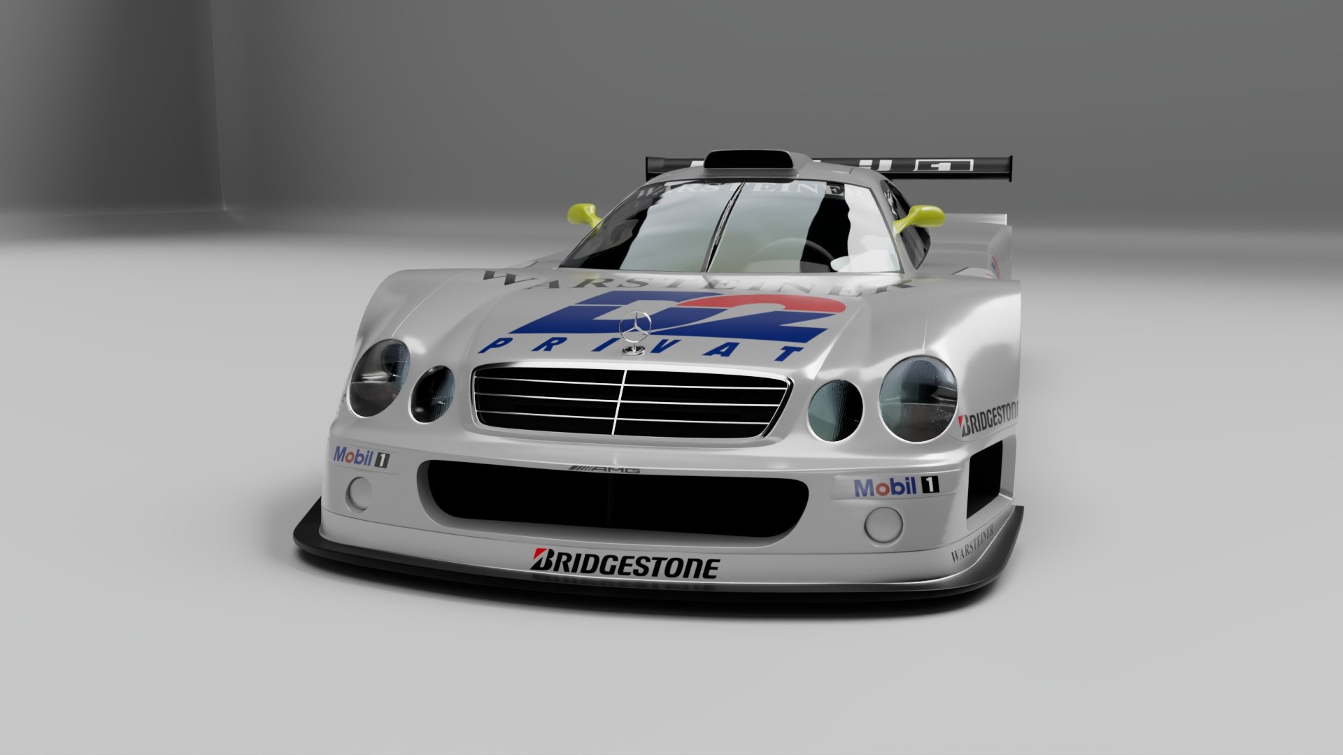 Mercedes-Benz CLK GTR 3D Model - TurboSquid 2396334