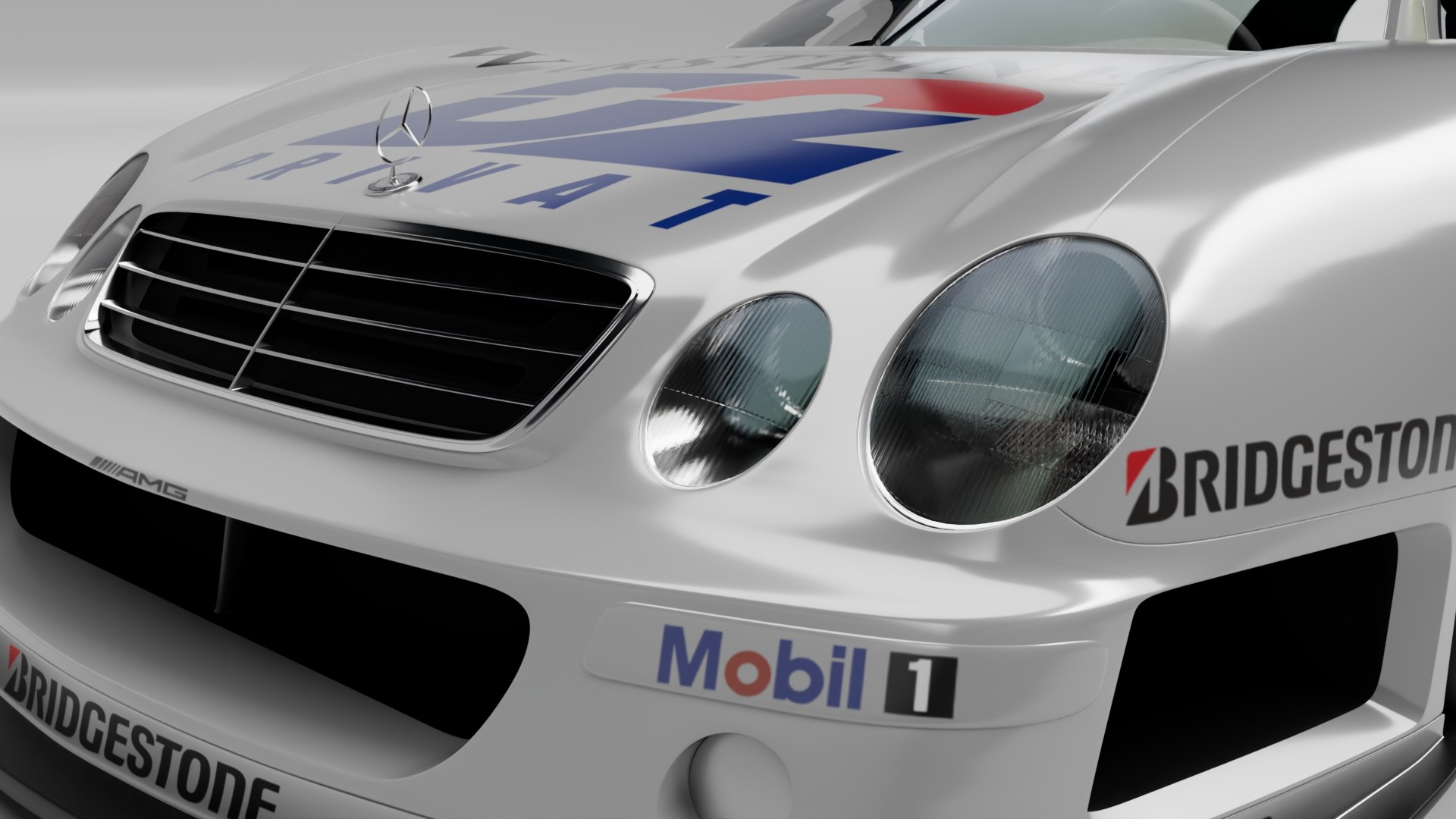 Mercedes-Benz CLK GTR 3D Model - TurboSquid 2396334
