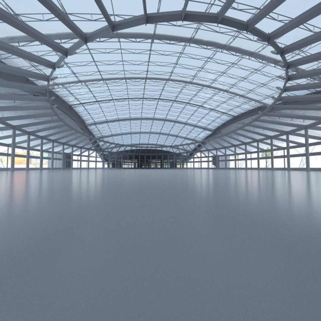 Base Arena Interior 3d Model