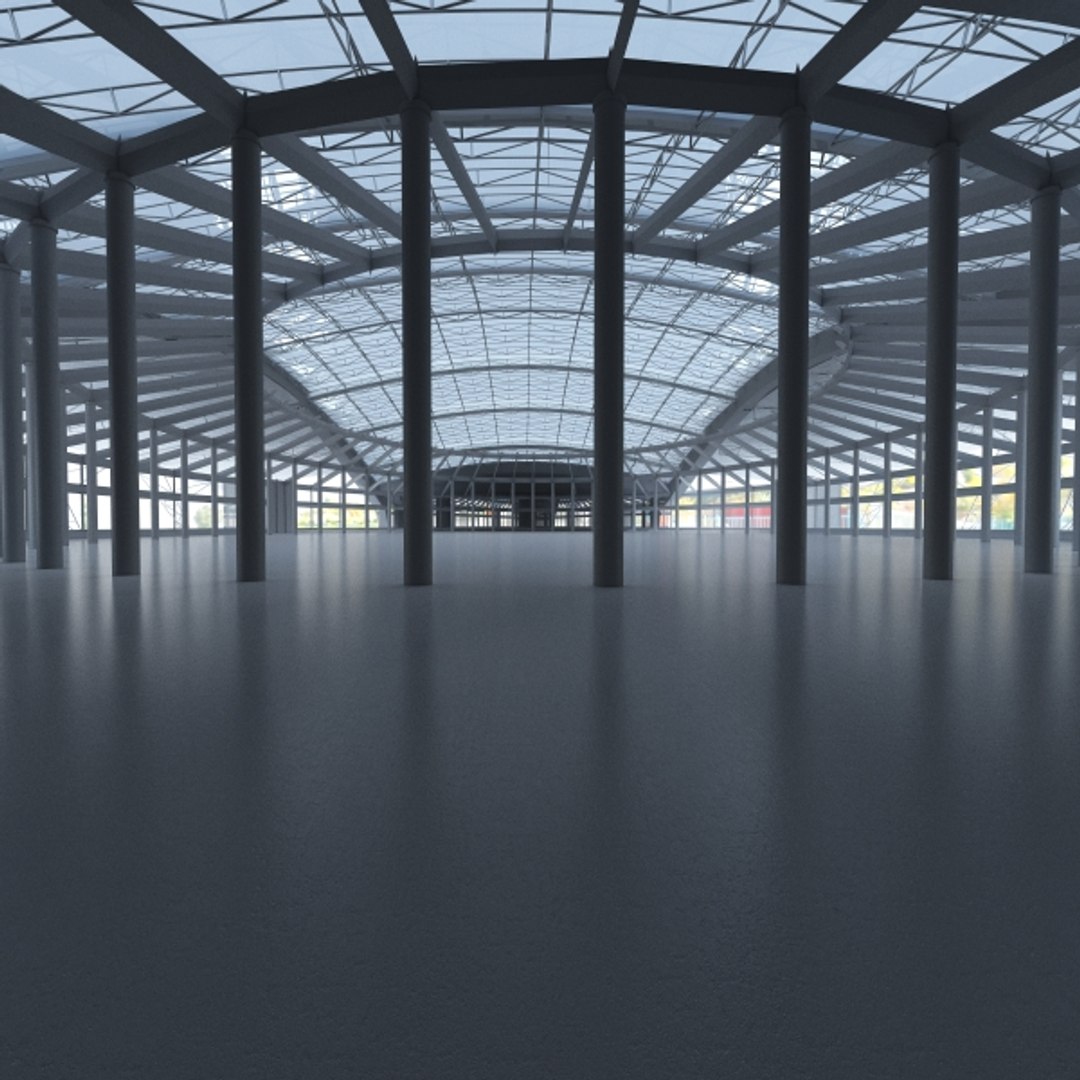 Base Arena Interior 3d Model