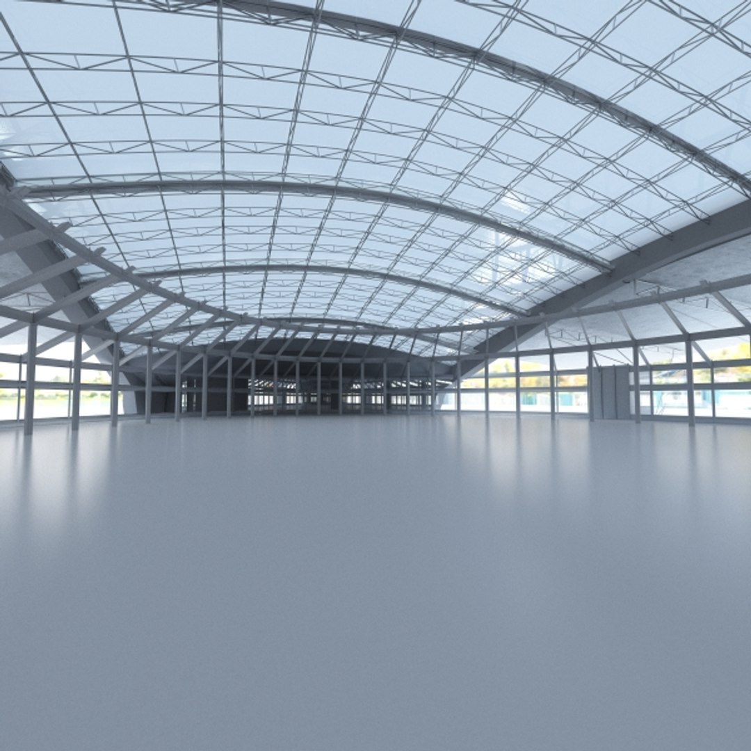 Base Arena Interior 3d Model