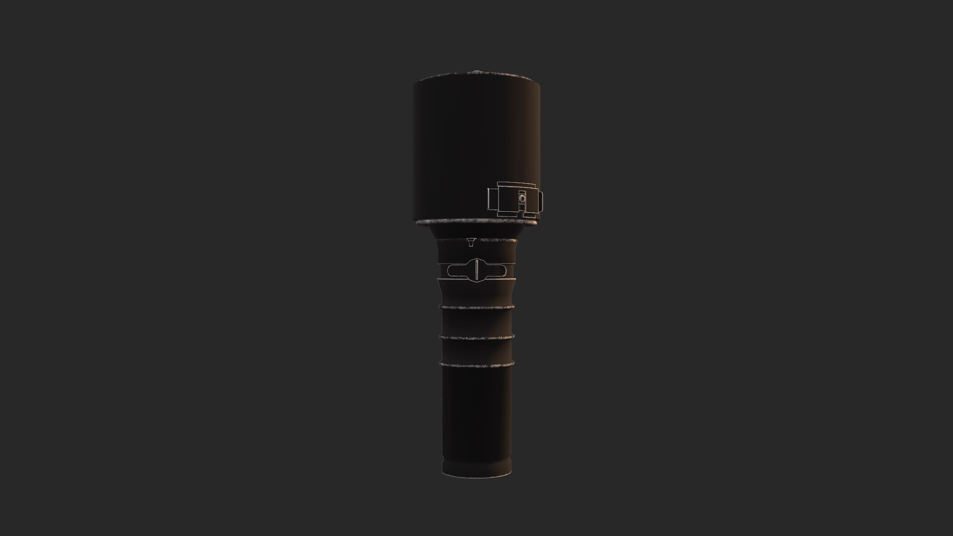 3D model RGD-33 Hand Grenade LowPoly PBR GameReady - TurboSquid 1723349