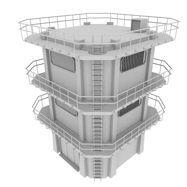 3d control tower