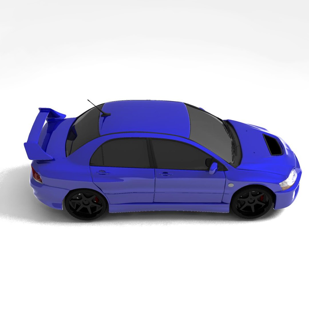 Mitsubishi Lancer 3d Model