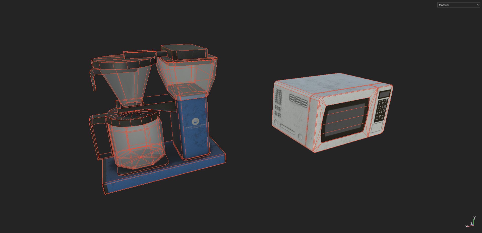 3D Appliances Props Pack Model - TurboSquid 2109066