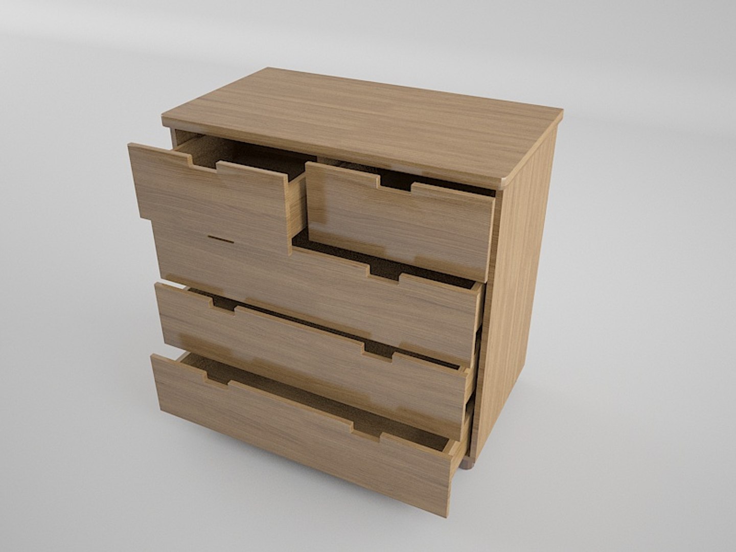3d Model Chest Drawers