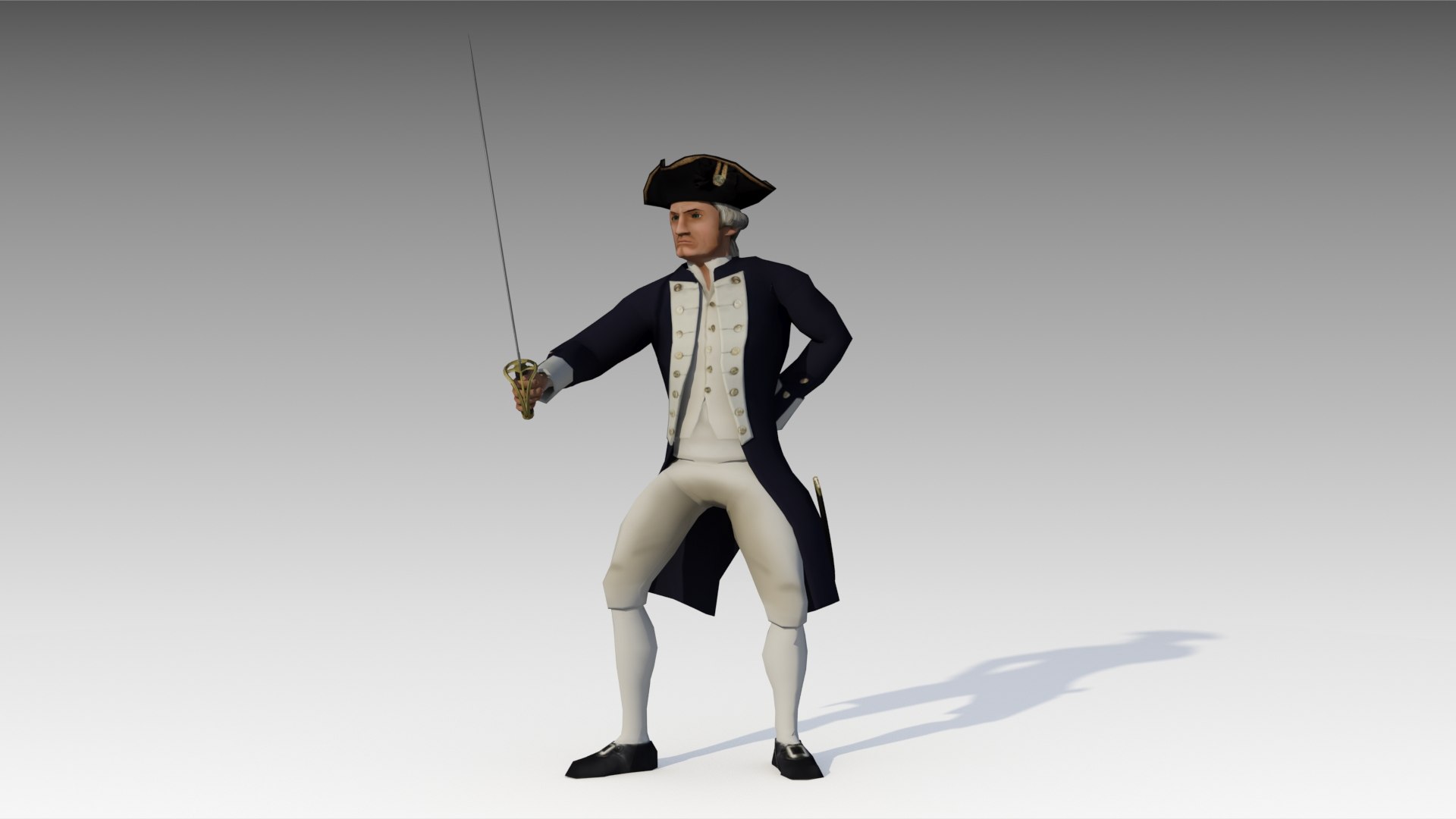 3D Captain Cook - TurboSquid 1249056