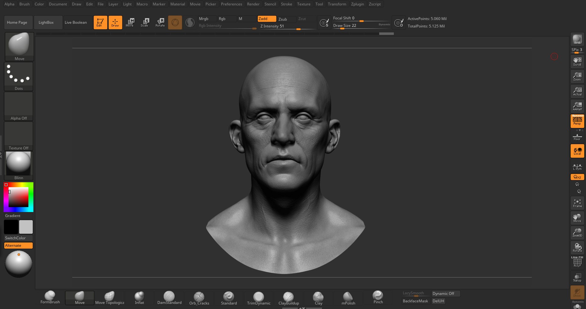 3D realistic head model - TurboSquid 1314732