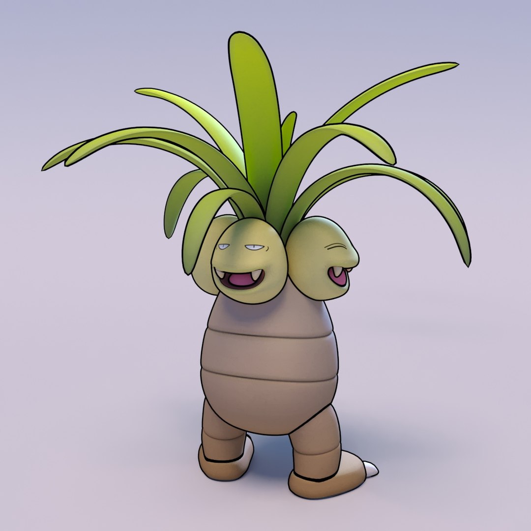 Exeggutor Pokemon 3d 3ds