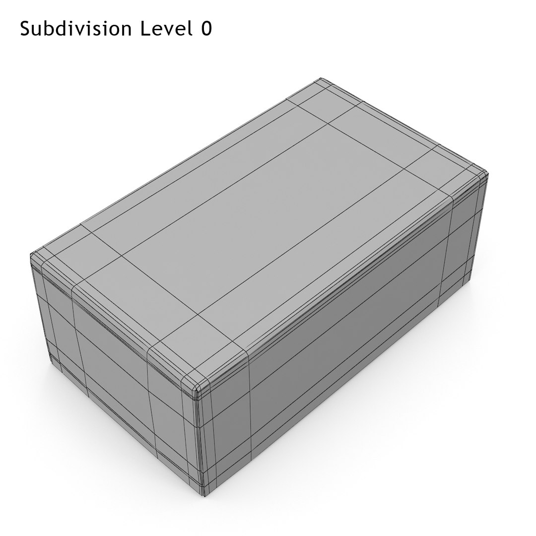 3d Iphone Box Model