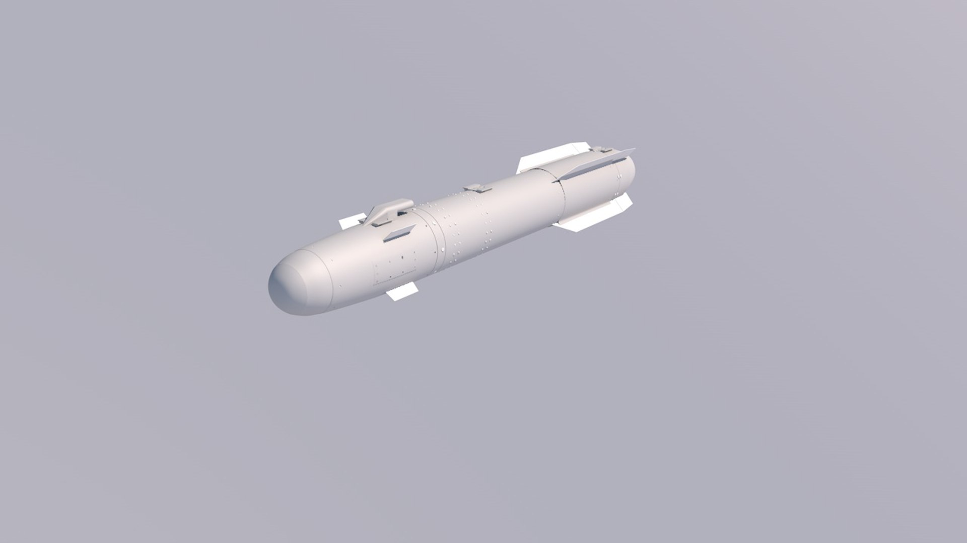 AGM-114R Hellfire II 3D Model - TurboSquid 2267994