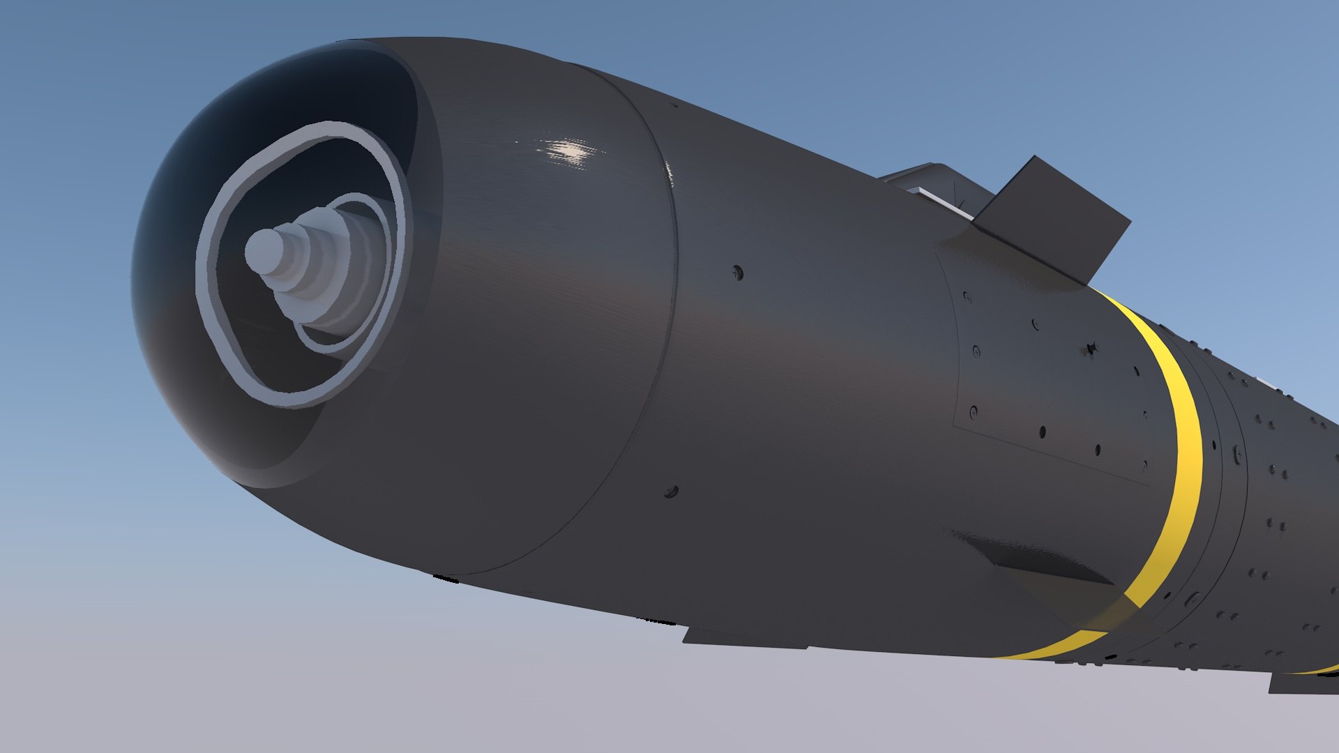 AGM-114R Hellfire II 3D Model - TurboSquid 2267994