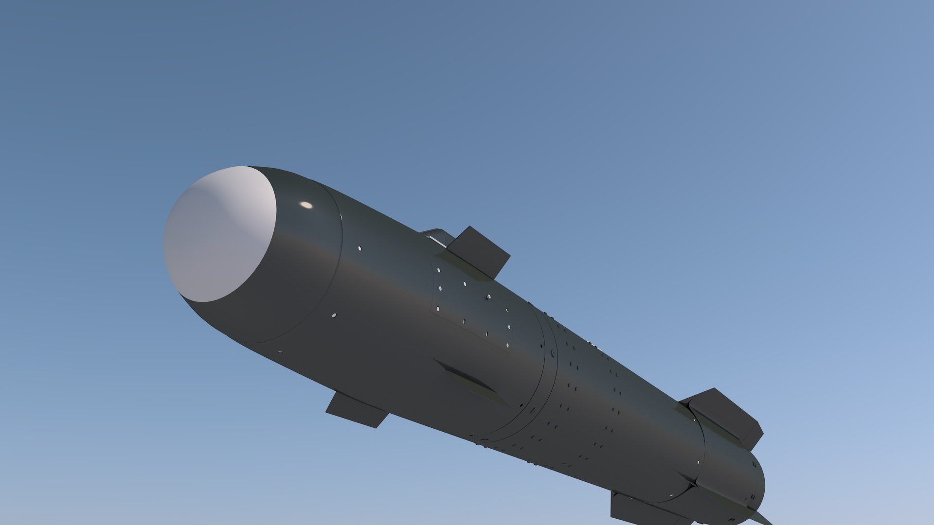 AGM-114R Hellfire II 3D Model - TurboSquid 2267994