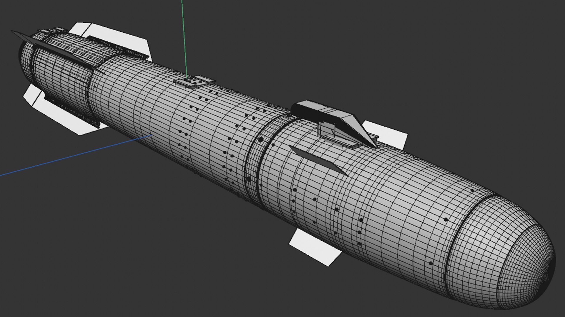 AGM-114R Hellfire II 3D Model - TurboSquid 2267994